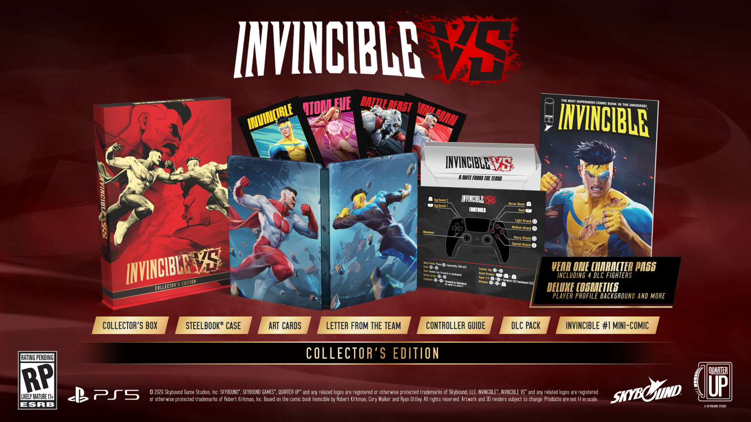 Invincible VS Pre-Order Bonus and Editions - Invincible VS